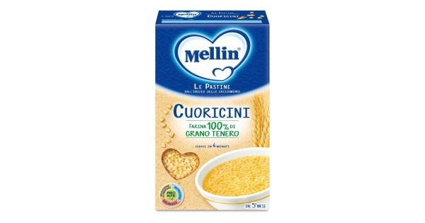 MELLIN PASTA CUORICINI 320G
